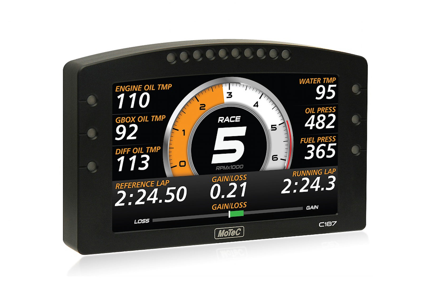 Data Displays - John Reed Racing