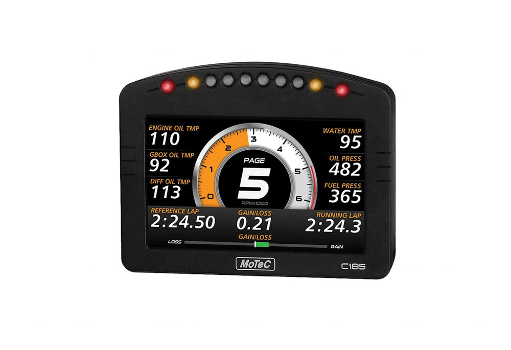 Data Displays - John Reed Racing