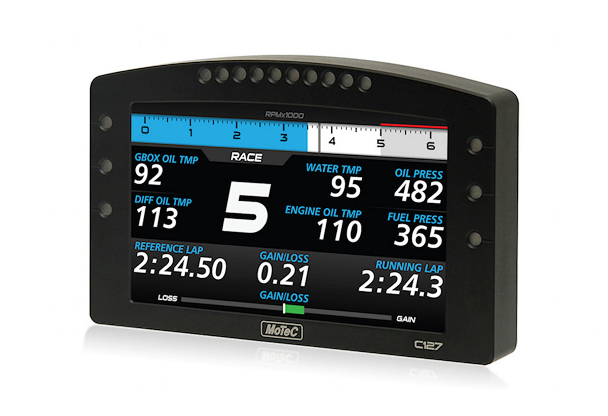 Data Displays - John Reed Racing