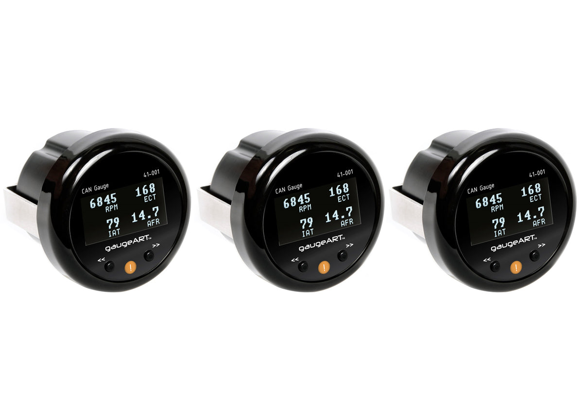 gaugeART 52mm CAN Gauge - John Reed Racing